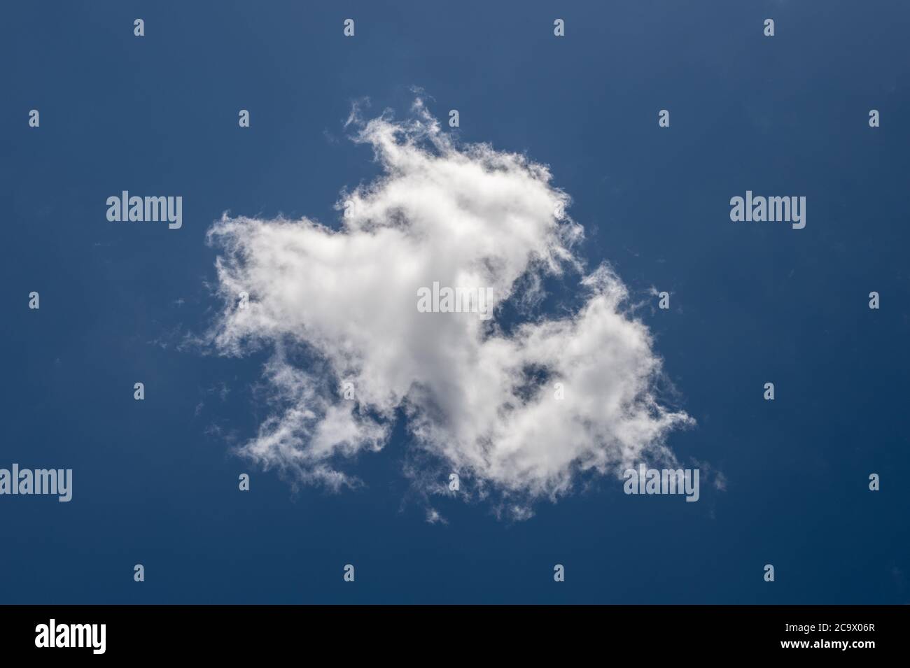 Cloud Shapes on Blue Sky, Abstract Cloud shapes with beautiful blue sky ...