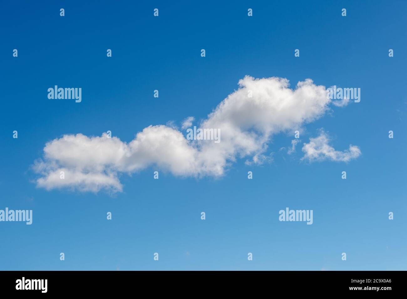 Cloud Shapes on Blue Sky, Abstract Cloud shapes with beautiful blue sky ...