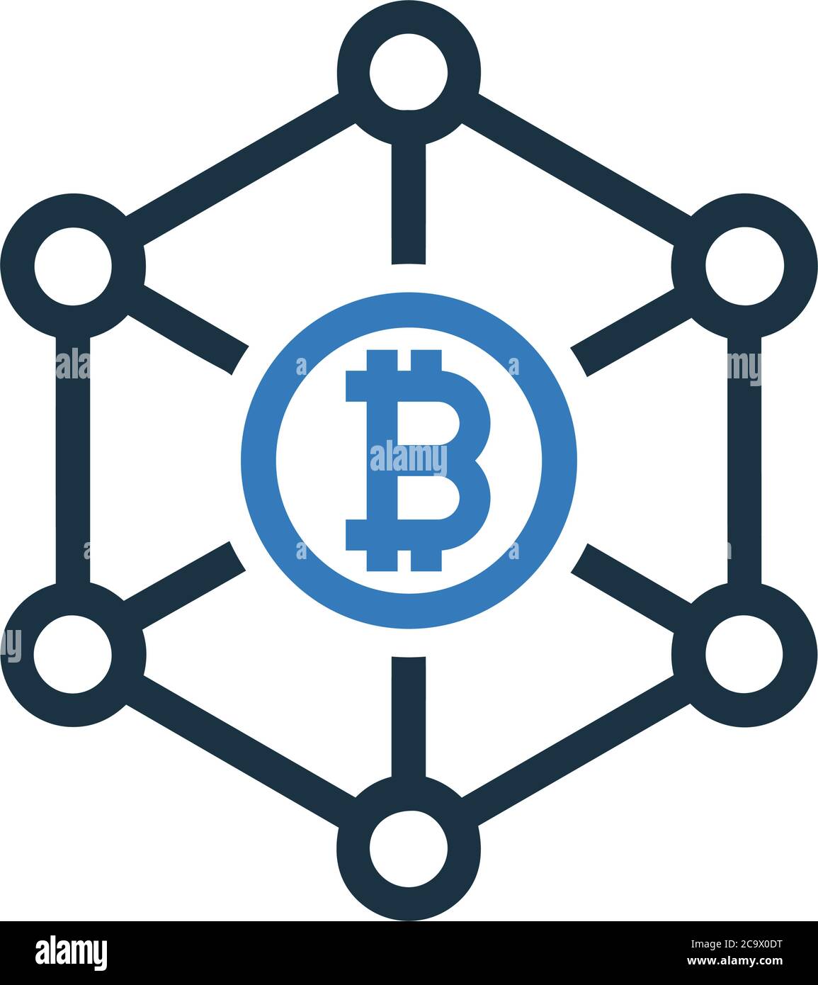 Block chain icon Stock Vector Images - Alamy