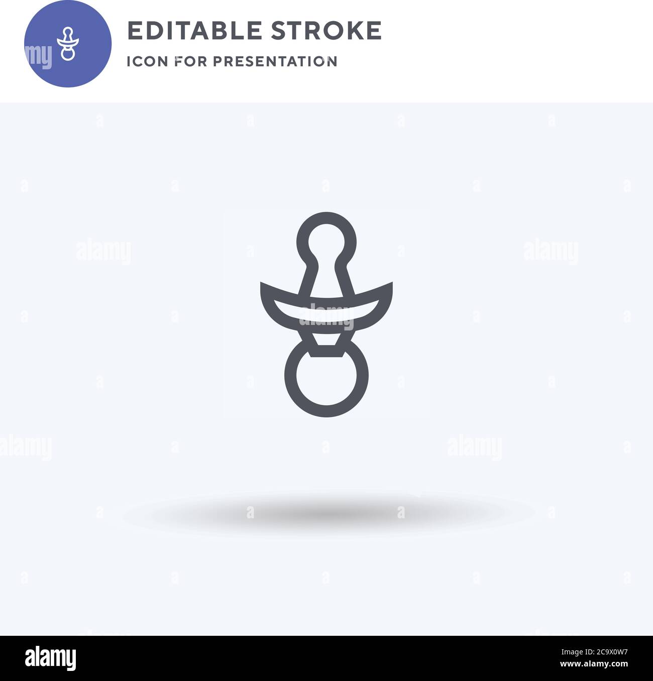 Dummy icon vector, filled flat sign, solid pictogram isolated on white ...