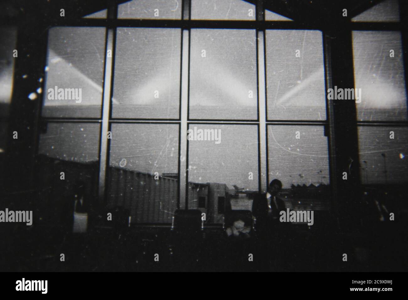 Fine 1970s vintage black and white photography of a huge and impressive ...