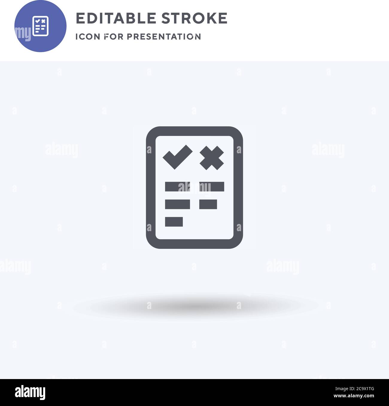 Pros And Cons icon vector, filled flat sign, solid pictogram isolated ...