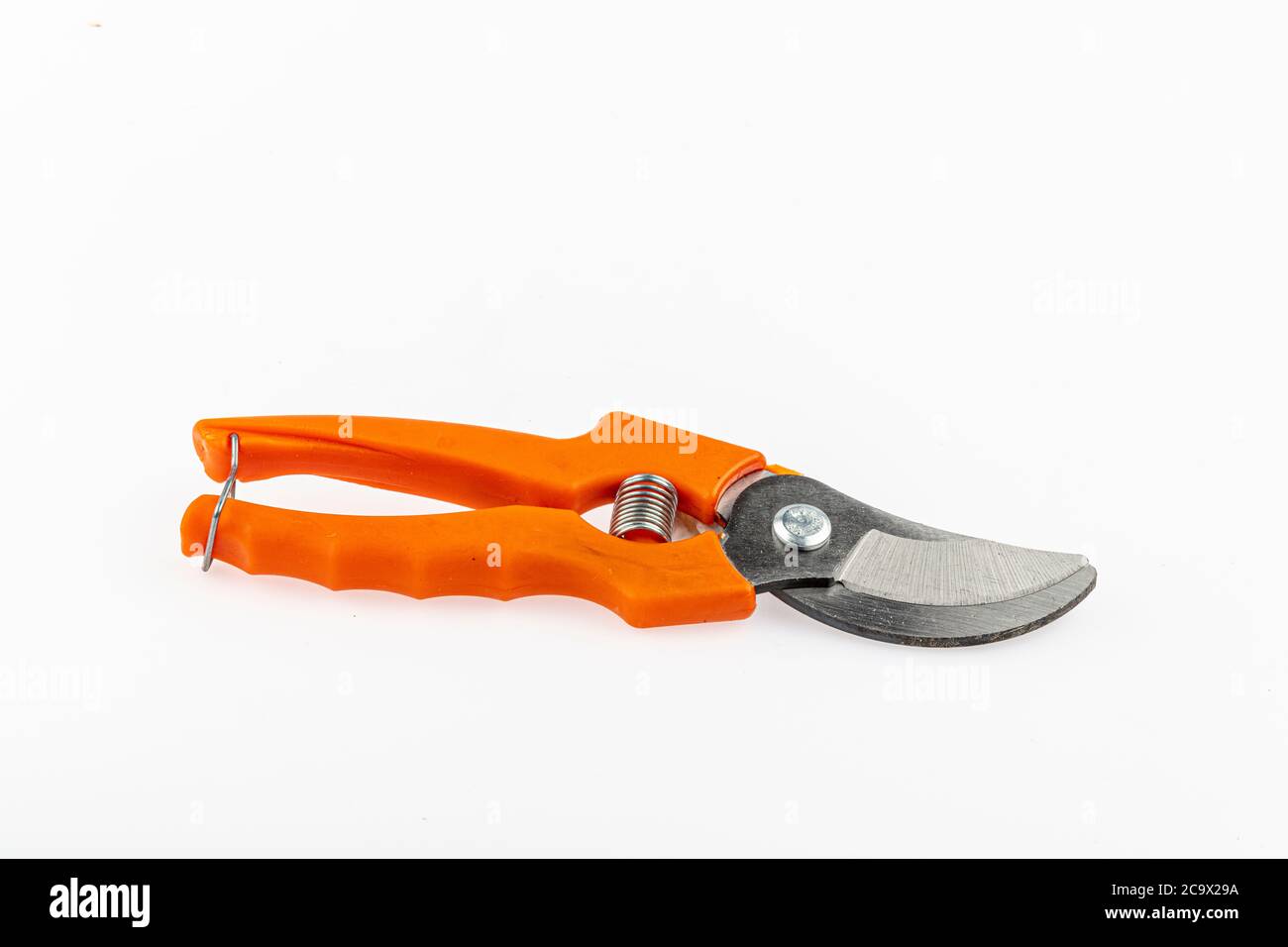 Garden secateurs. Pruning Shears isolated on white background Stock ...