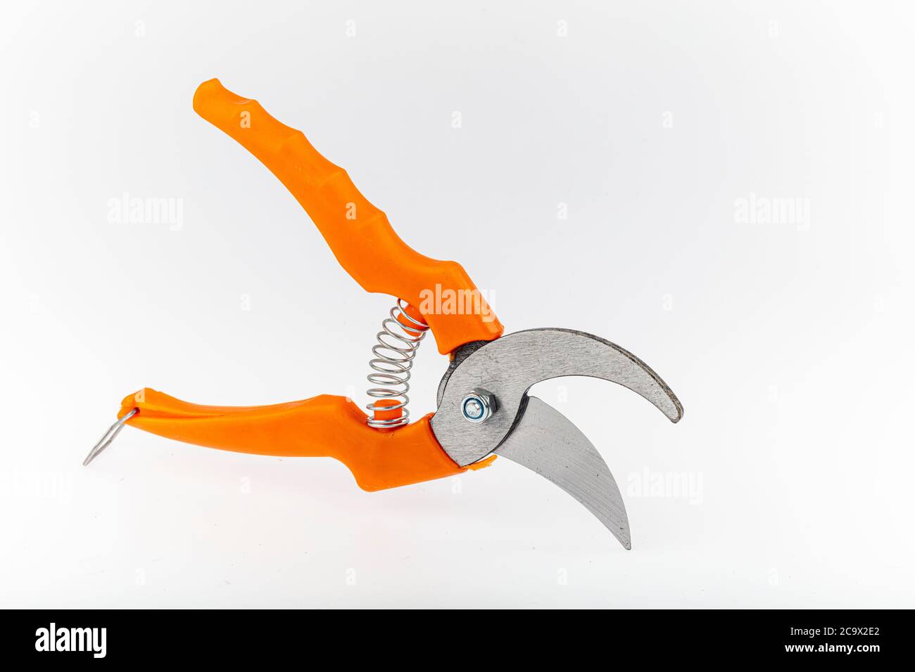 Garden secateurs. Pruning Shears isolated on white background Stock ...