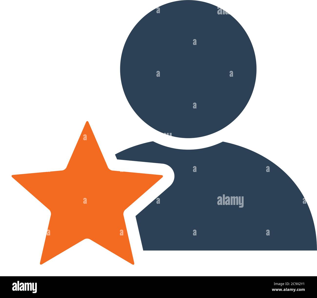 Male avatar with star Stock Vector Images - Alamy