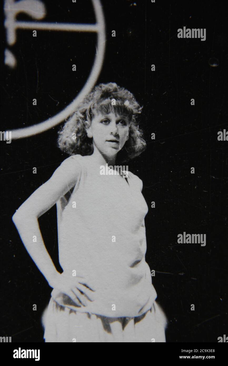 Fine 70s vintage black and white lifestyle photography of a dancer ...