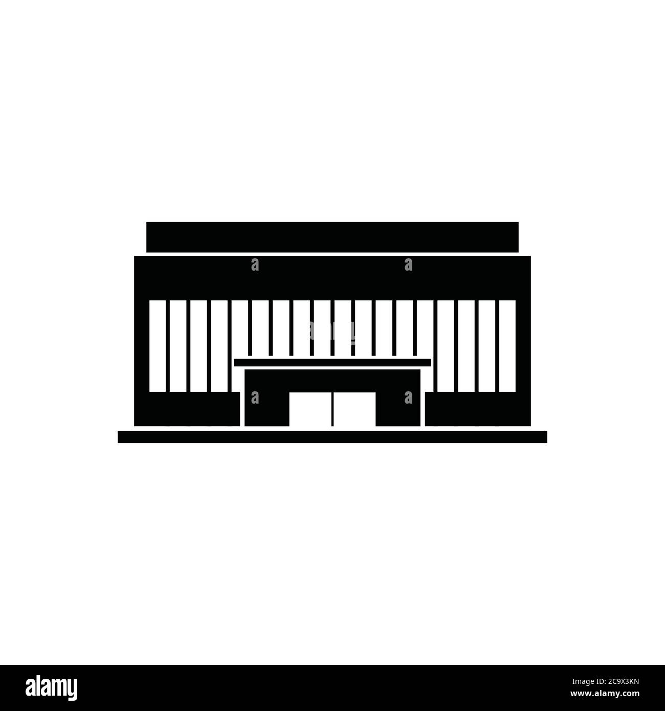 building icon vector sign symbol Stock Vector Image & Art - Alamy