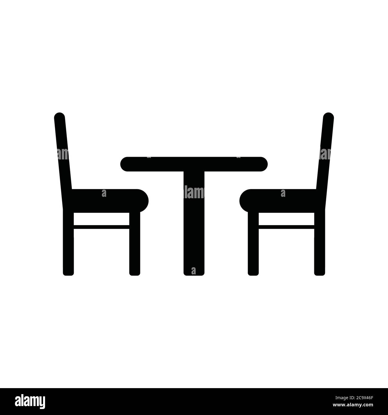 Table setting home Stock Vector Images - Alamy