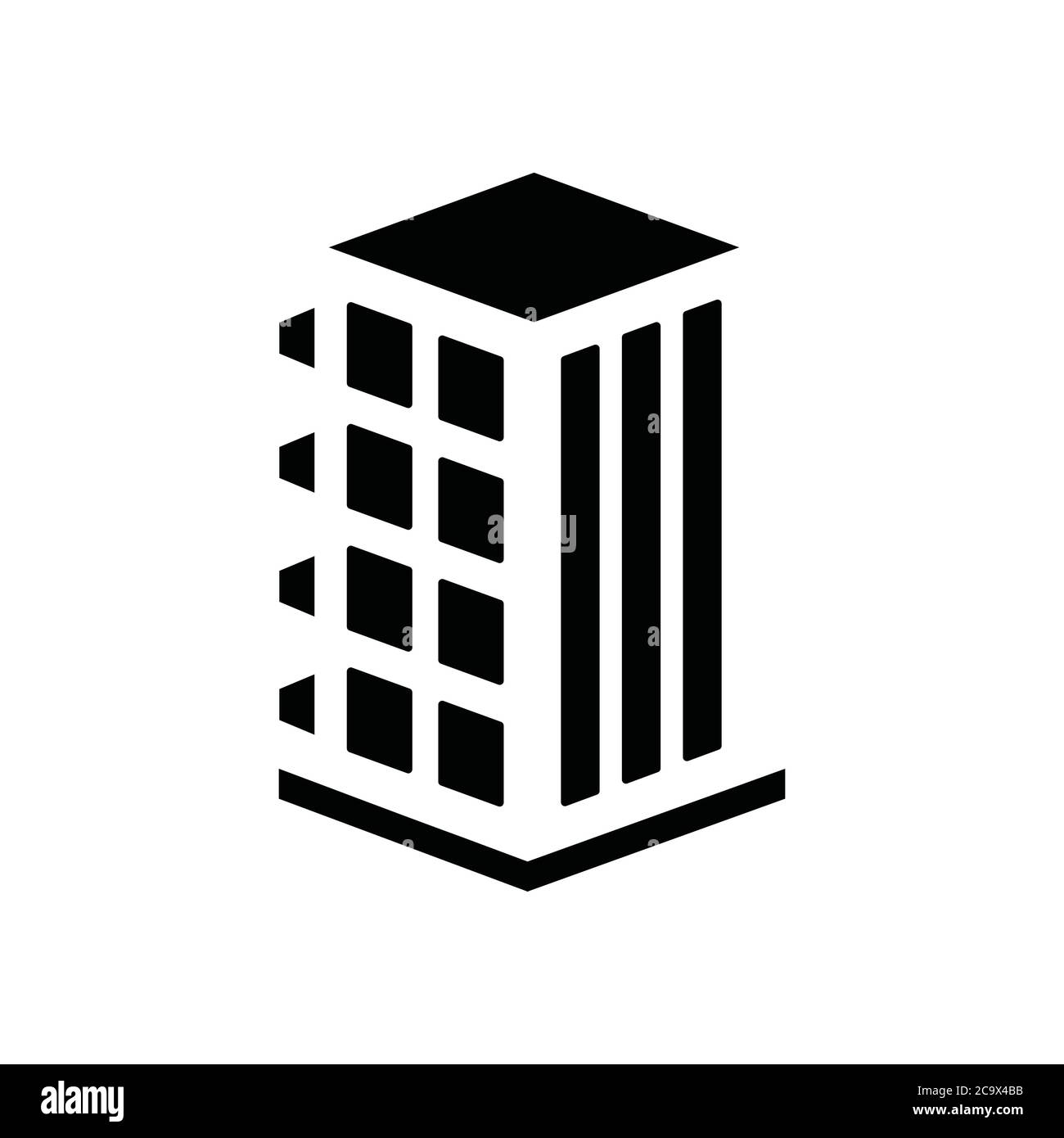 Tall building symbol of success Cut Out Stock Images & Pictures - Alamy