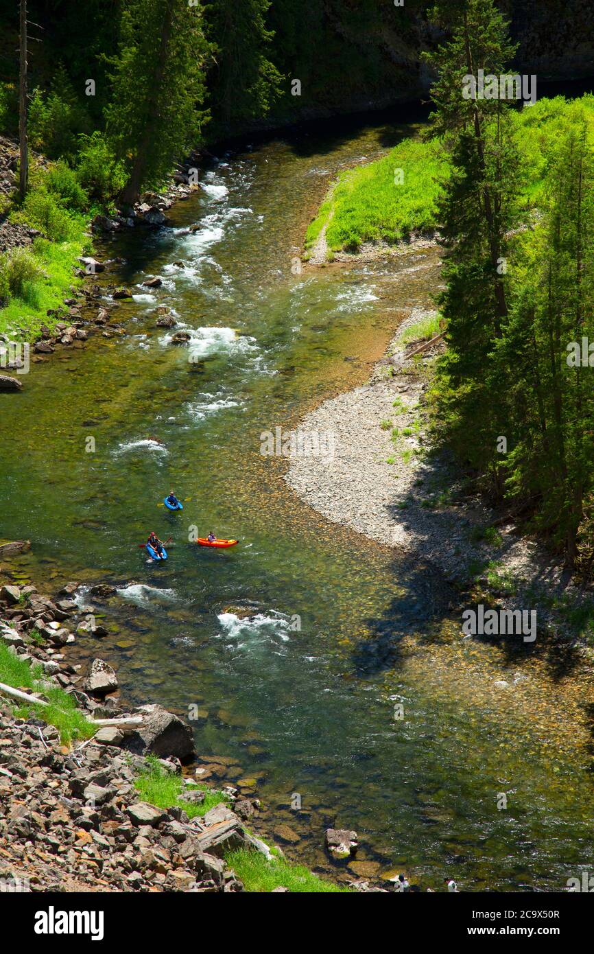 Kayaking the St. Joe Wild and Scenic River, St. Joe National Forest, St ...