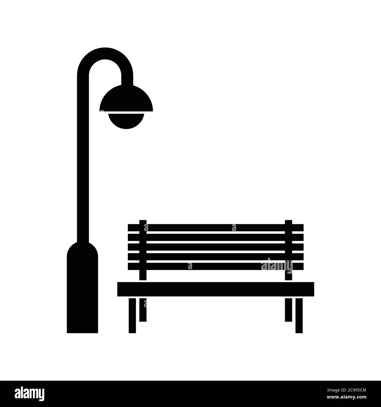 park garden icon vector Stock Vector Image & Art - Alamy