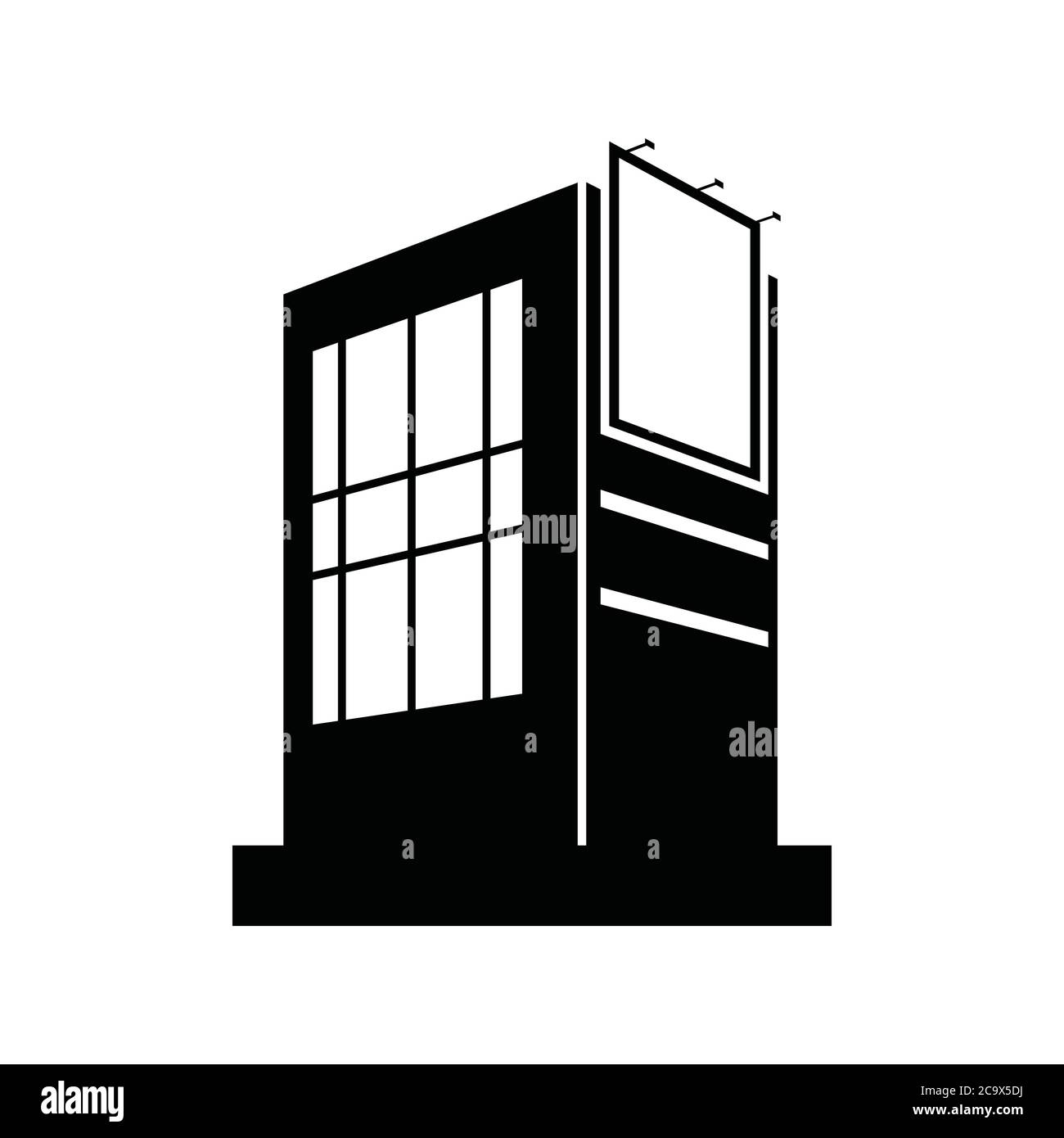 Tall building symbol of success Cut Out Stock Images & Pictures - Alamy
