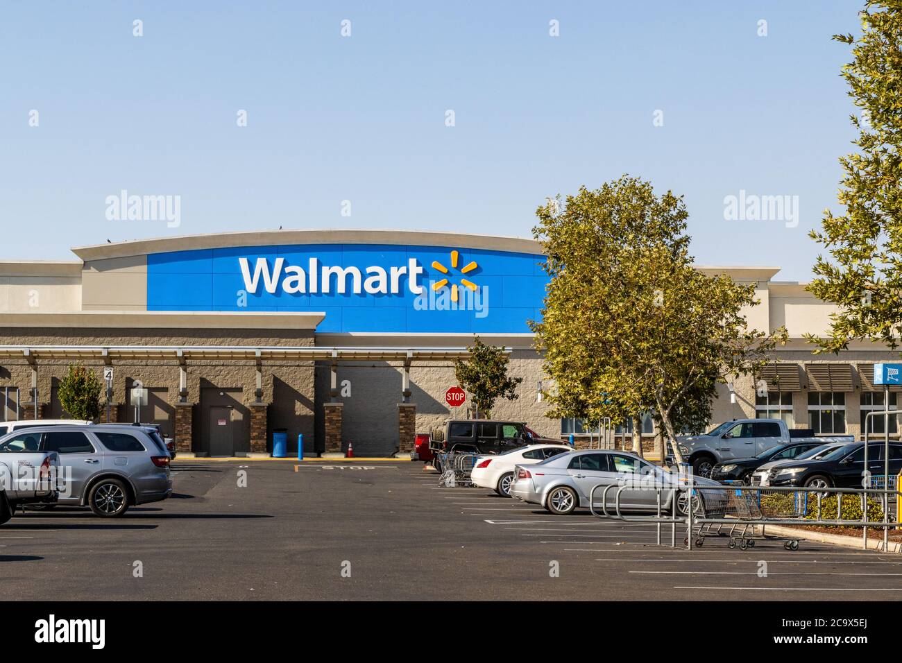 The Walmart in Atwater California where there was a workplace related ...