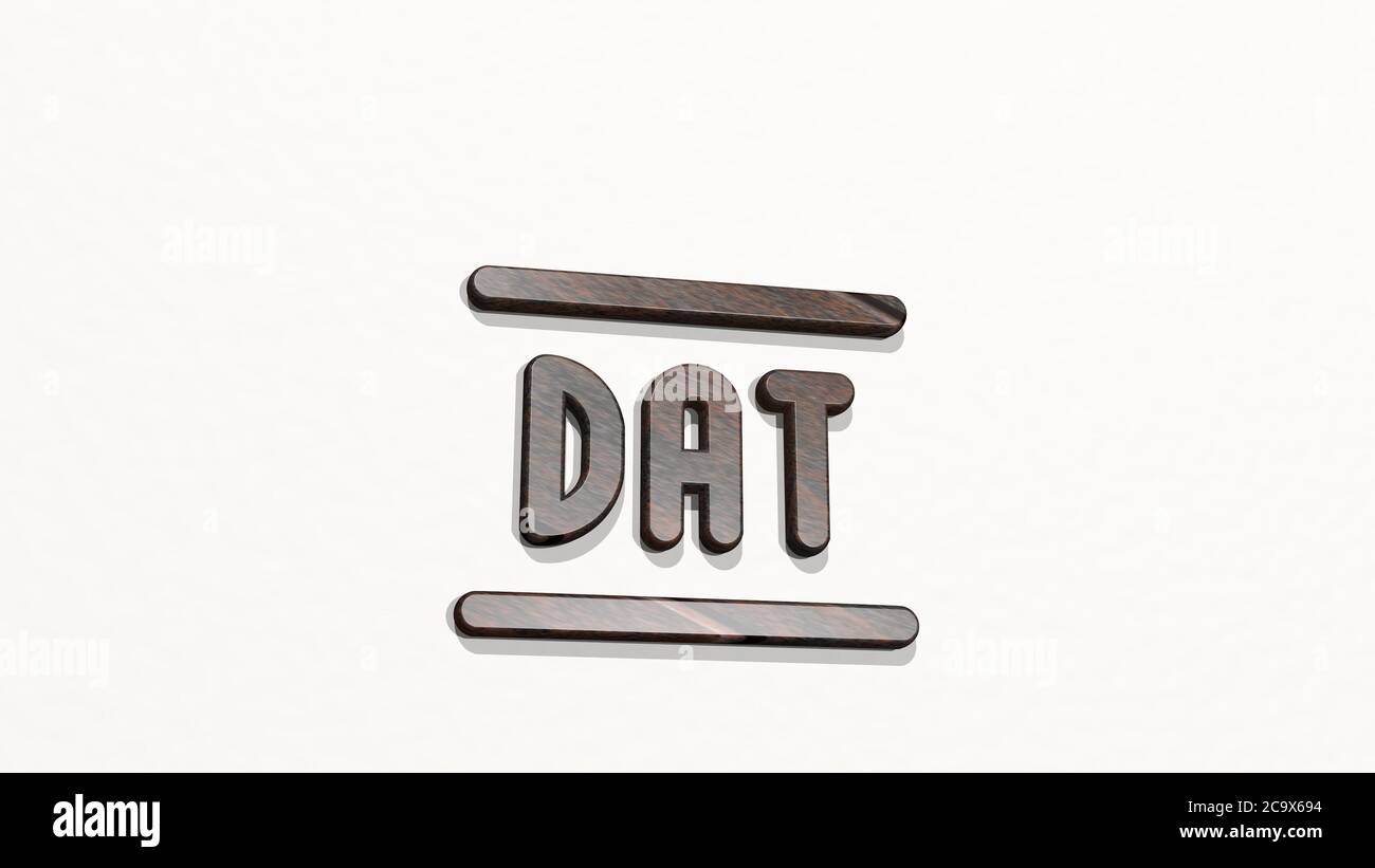 Dat logo design hi-res stock photography and images - Alamy