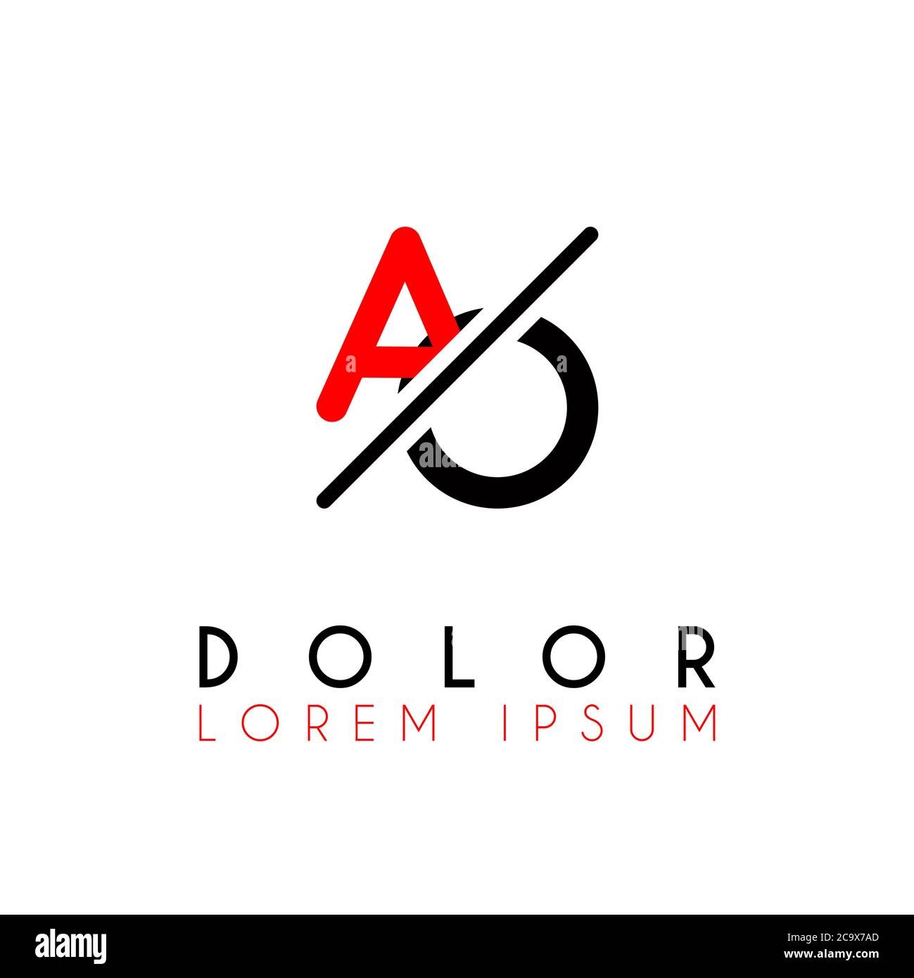 Slash icon black line Stock Vector Images - Alamy