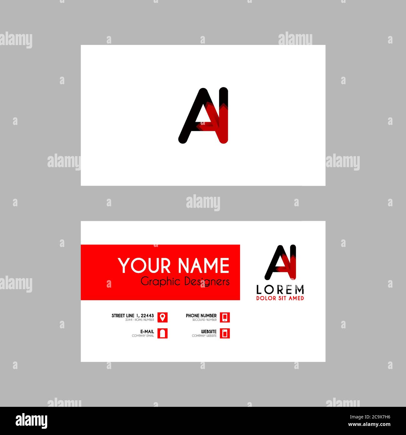 Business Card Templates Ai