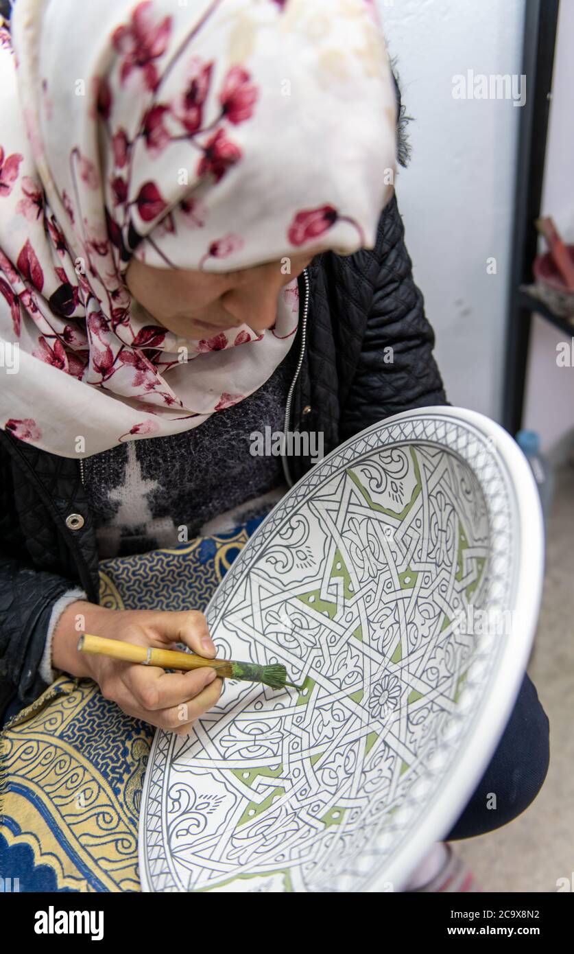 Artisans of Fes, Morocco Stock Photo - Alamy