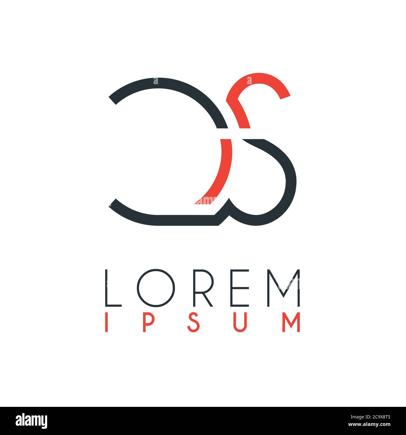 The logo between the letter C and letter S or CS with a certain ...