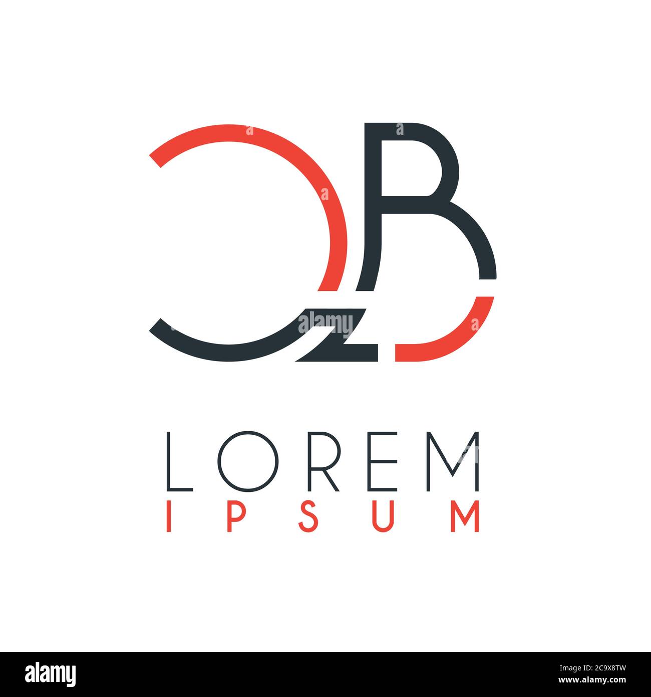 The logo between the letter C and letter B or CB with a certain ...