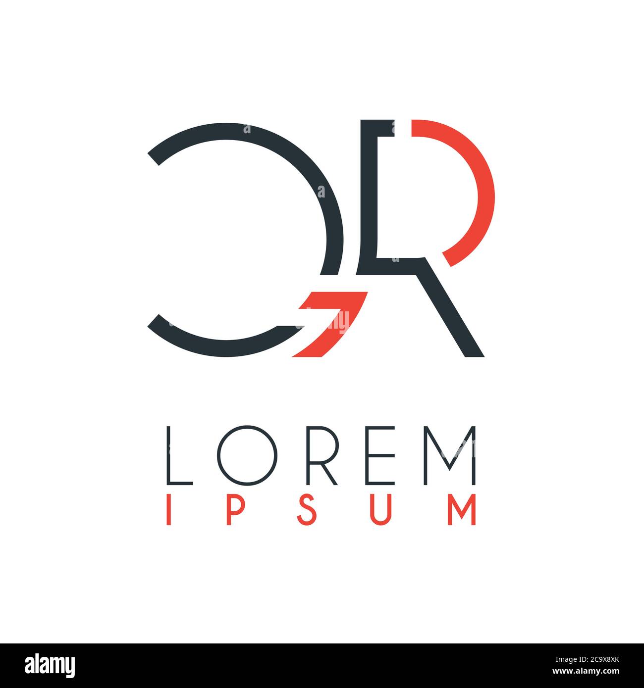 The logo between the letter C and letter R or CR with a certain ...