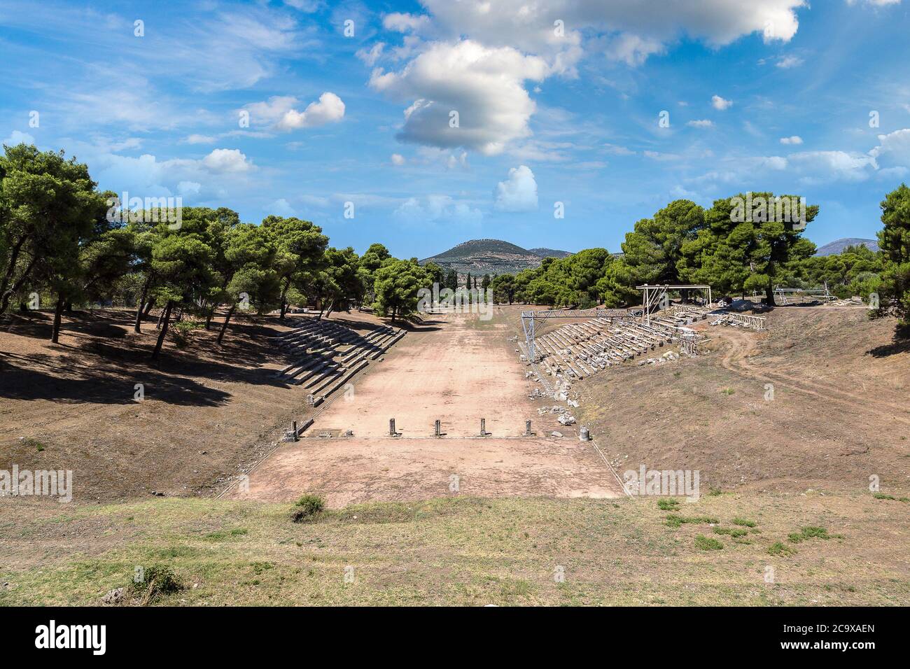 Ancient olympic stadium epidaurus hi-res stock photography and images ...