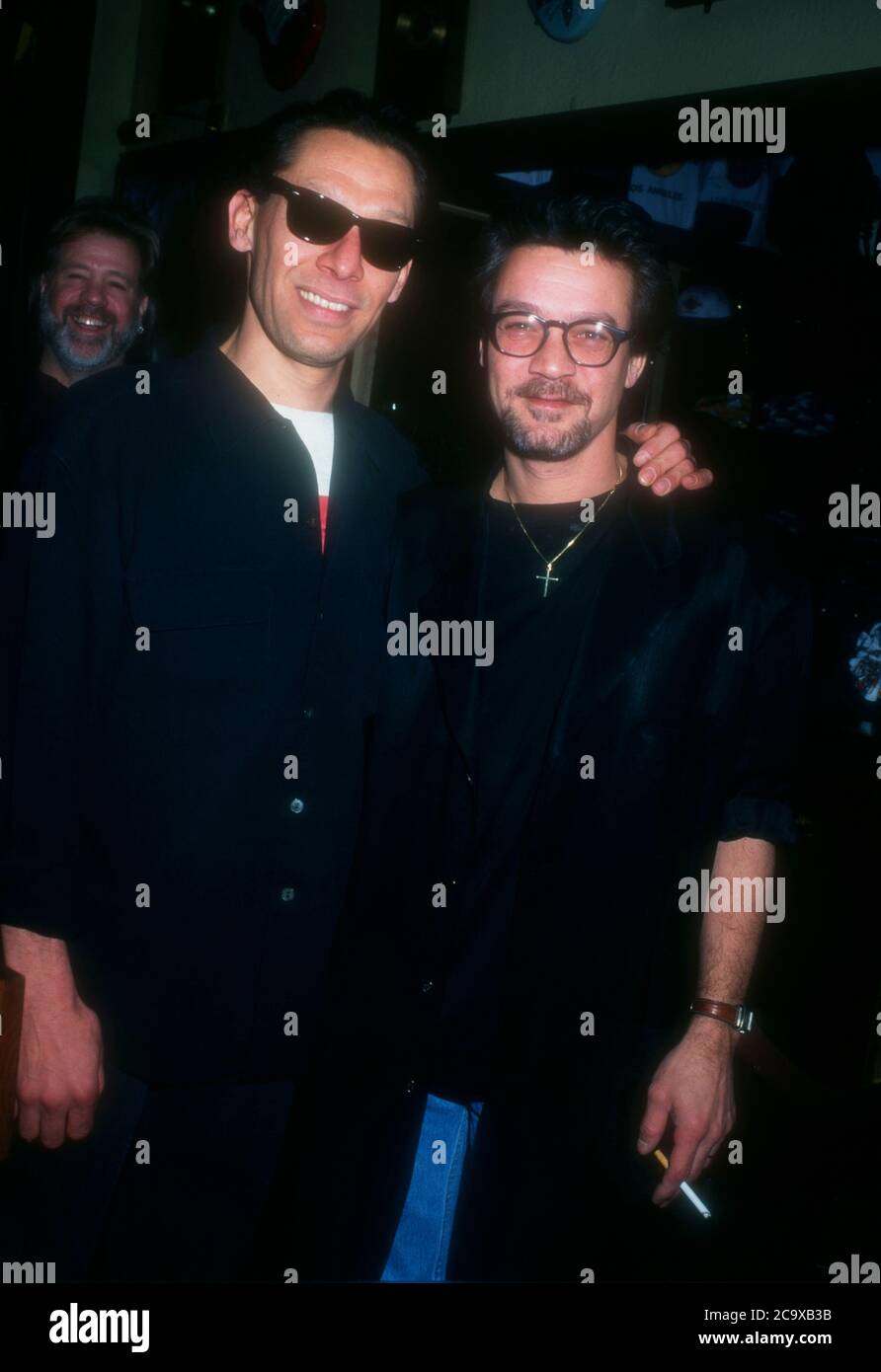 Beverly Hills, California, USA 27th February 1996 Musicians Alex Van ...