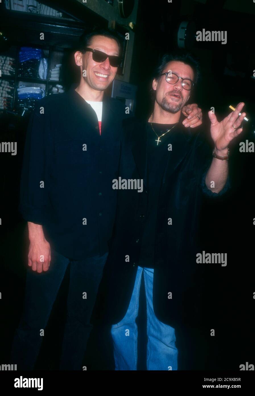 Beverly Hills, California, USA 27th February 1996 Musicians Alex Van ...