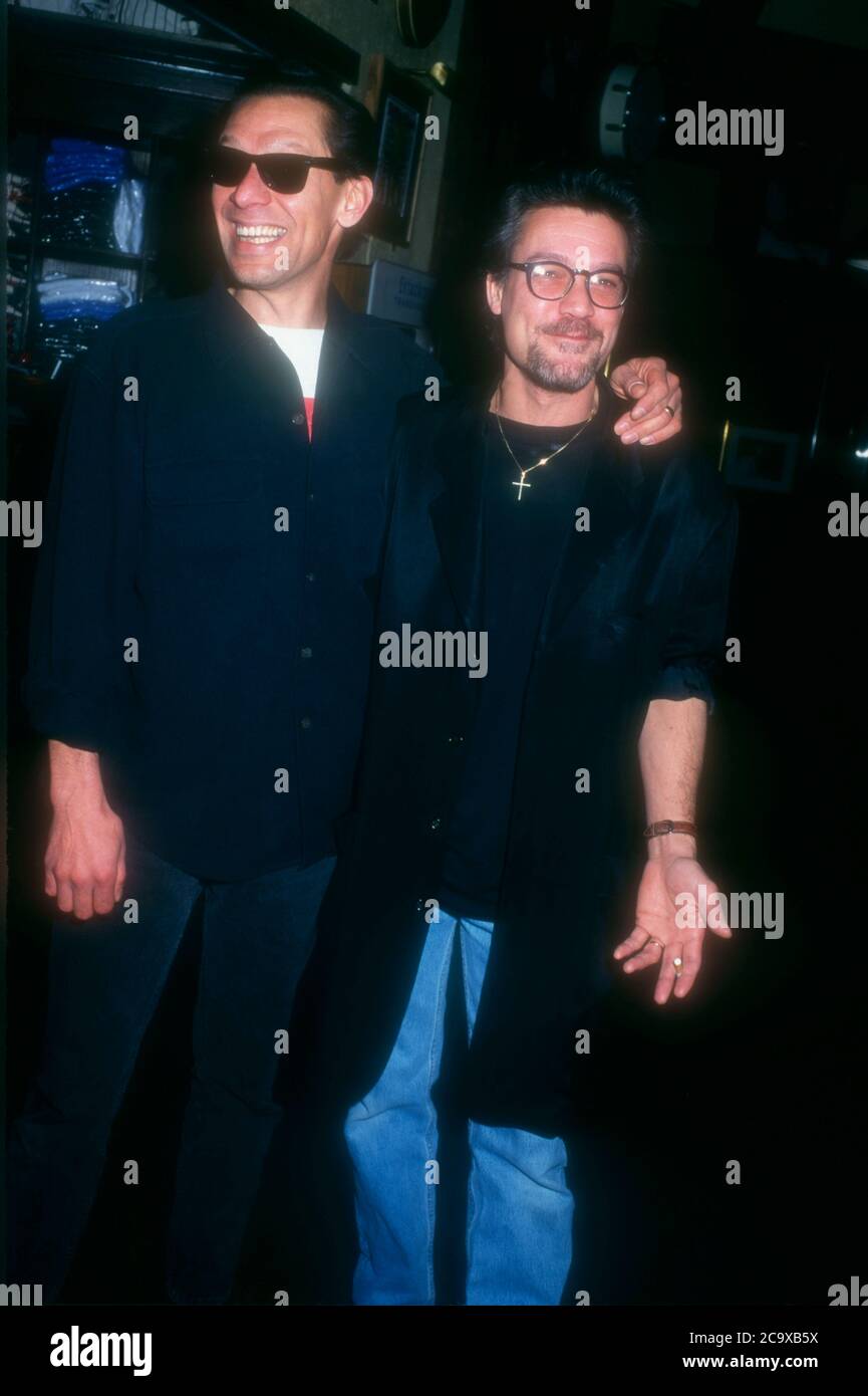 Beverly Hills, California, USA 27th February 1996 Musicians Alex Van ...