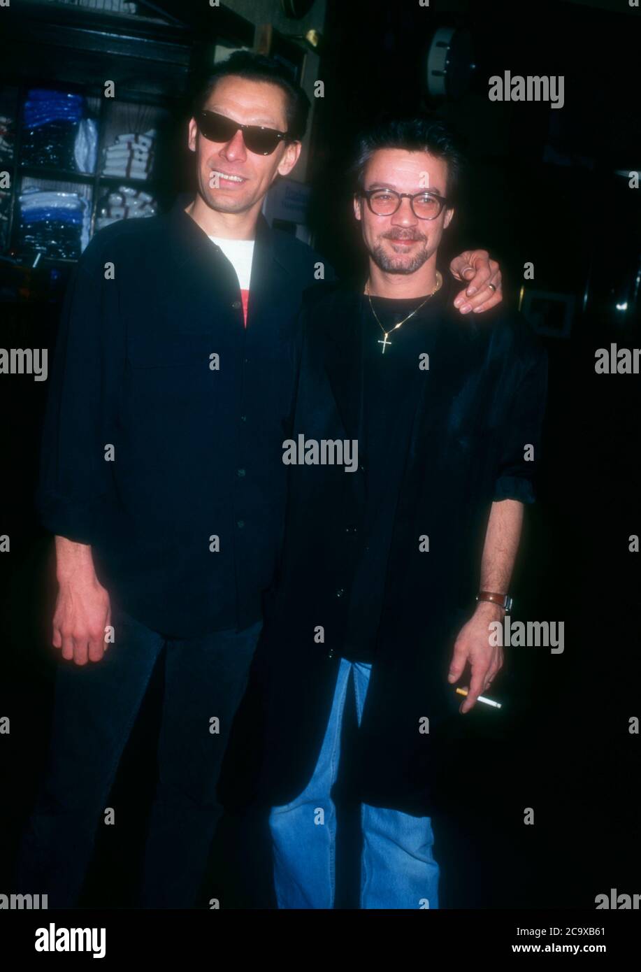 Beverly Hills, California, USA 27th February 1996 Musicians Alex Van ...