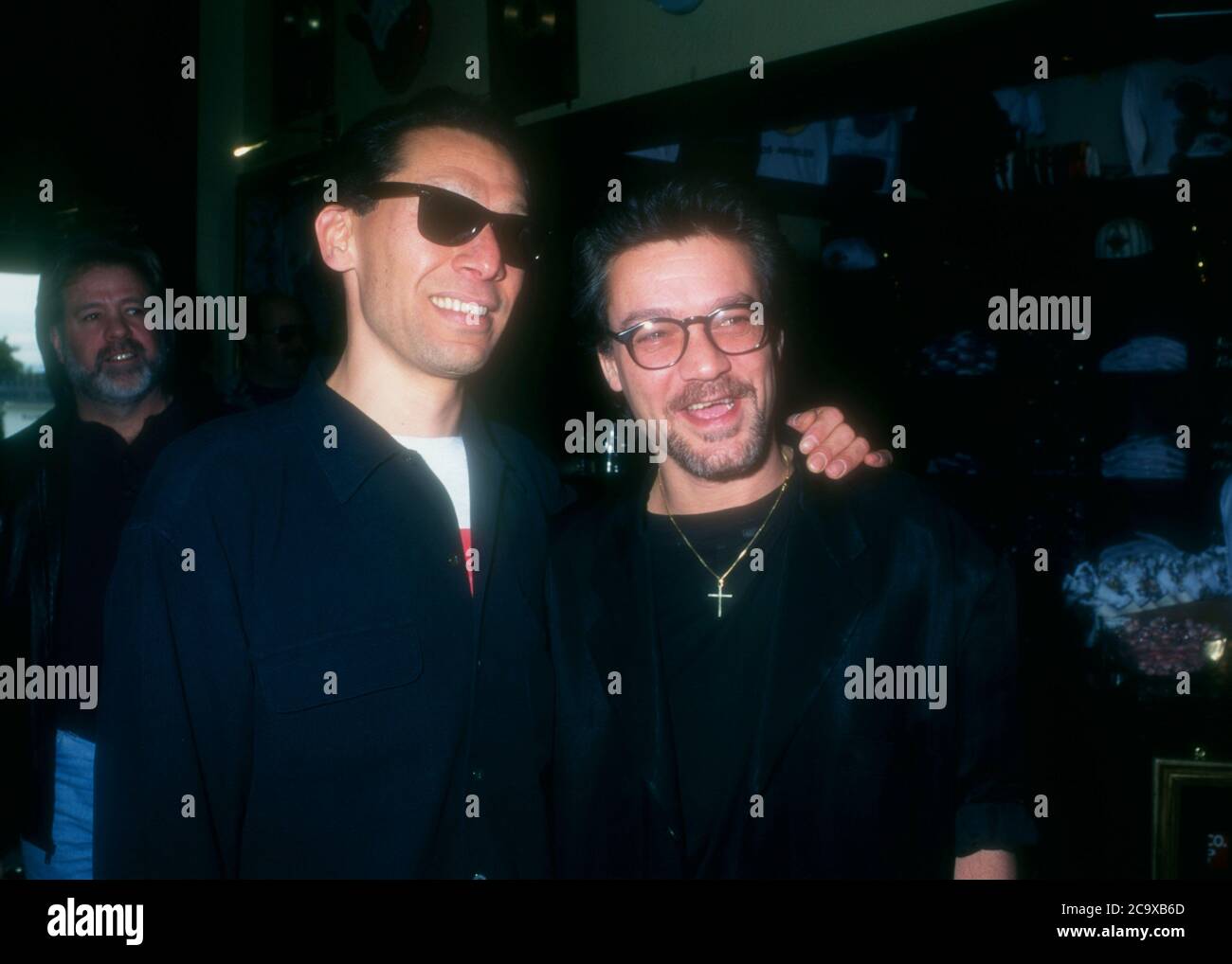 Beverly Hills, California, USA 27th February 1996 Musicians Alex Van ...