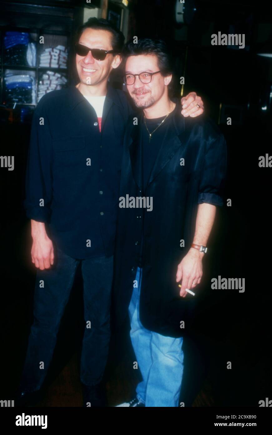 Beverly Hills, California, USA 27th February 1996 Musicians Alex Van ...