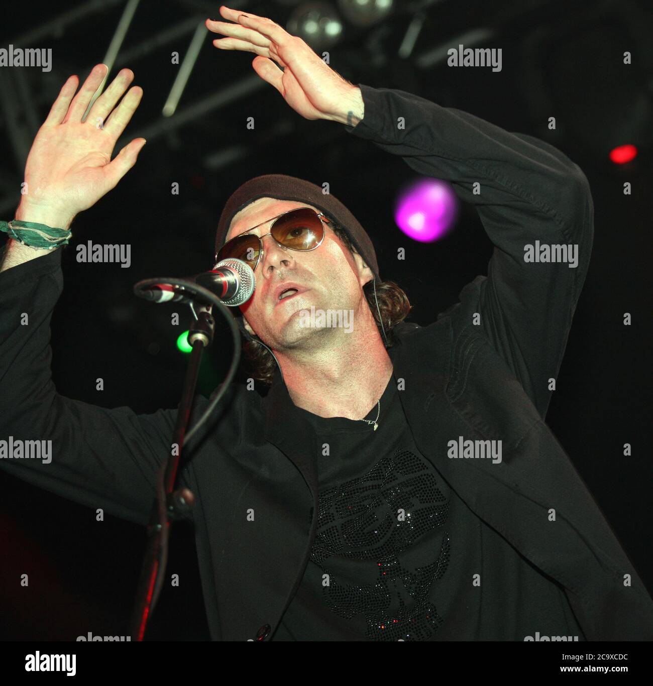 James Lavelle of UNKLE performing at the Reading Festival, Saturday ...