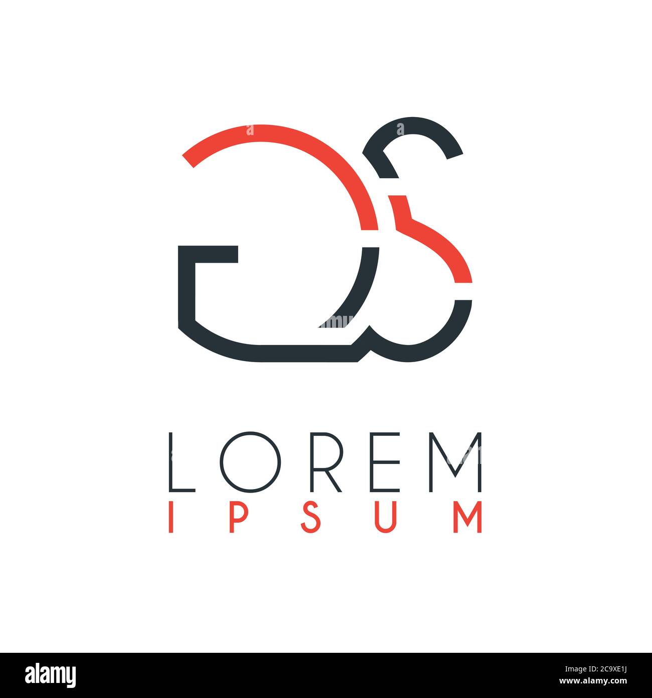 The logo between the letter G and letter S or GS with a certain ...