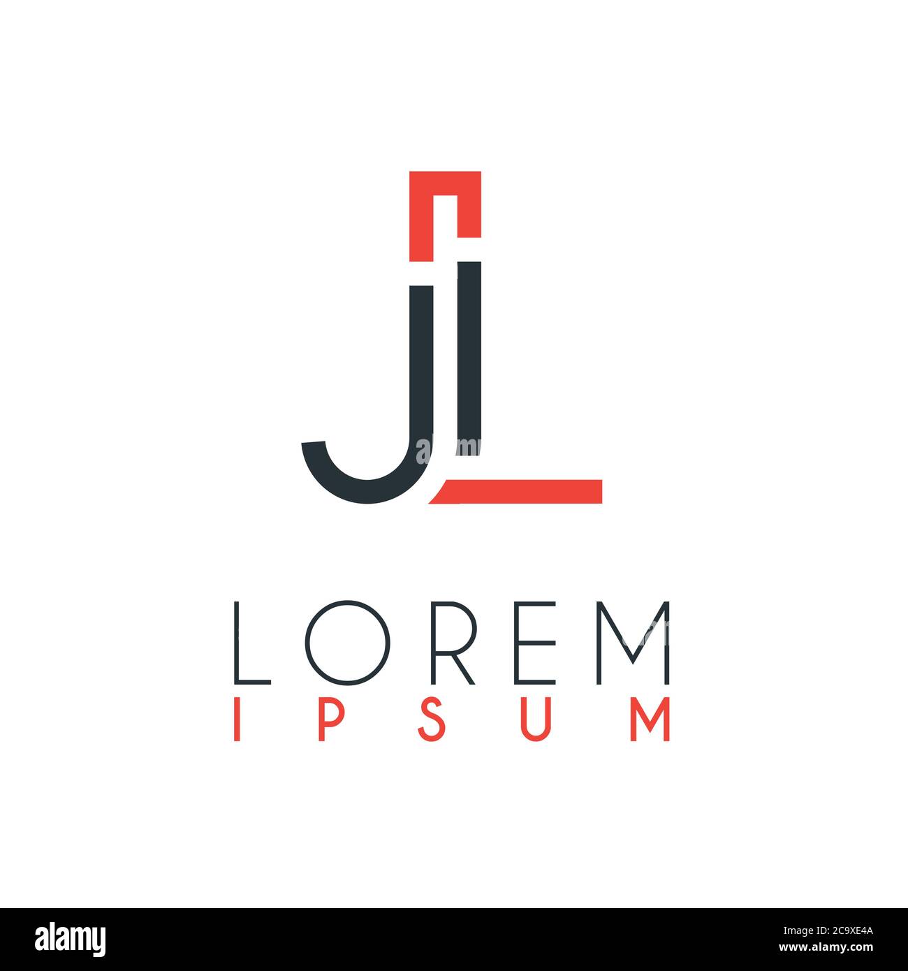 The logo between the letter J and letter L or JL with a certain ...