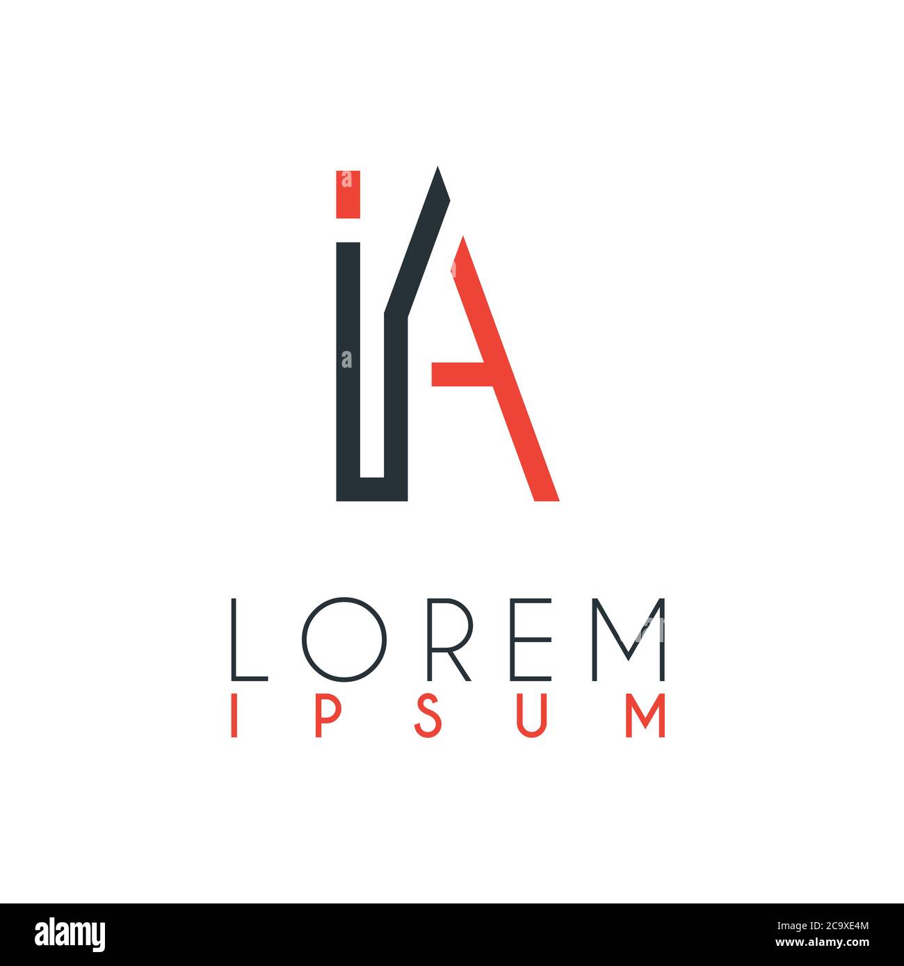 The logo between the letter I and letter A or IA with a certain ...