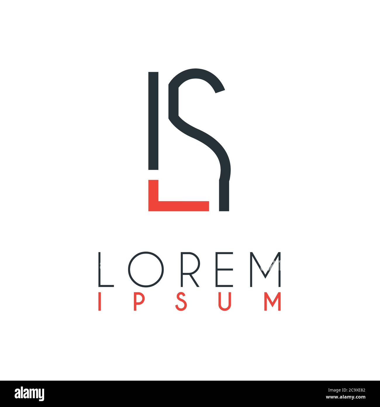 The logo between the letter L and letter S or LS with a certain ...