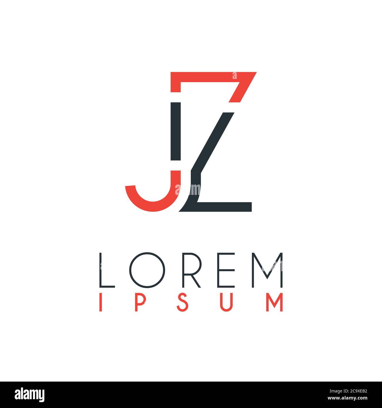 The logo between the letter J and letter Z or JZ with a certain ...