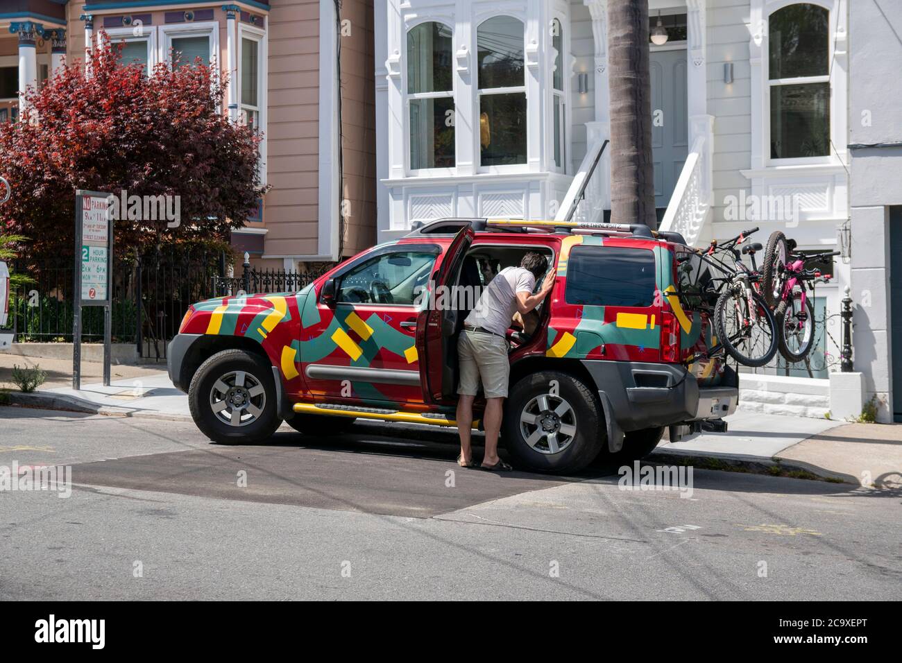 The Noe Valley neighborhood of San Francisco, CA, USA offers plenty of ...