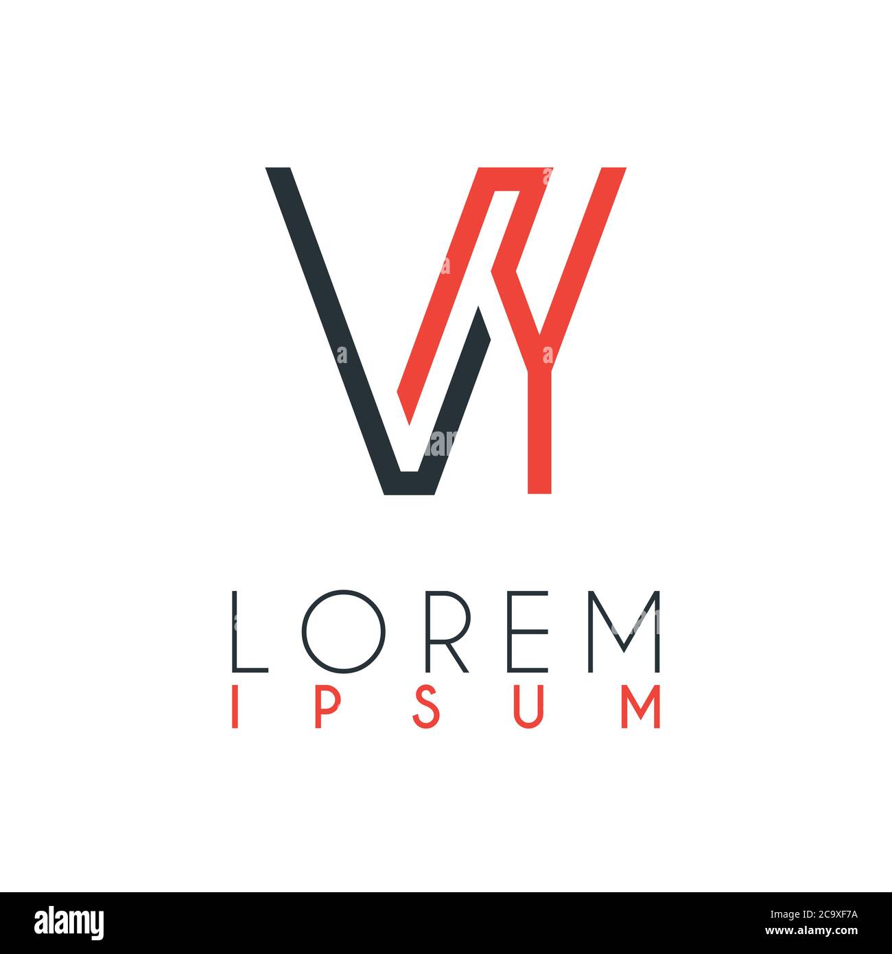 The logo between the letter V and letter Y or VY with a certain ...