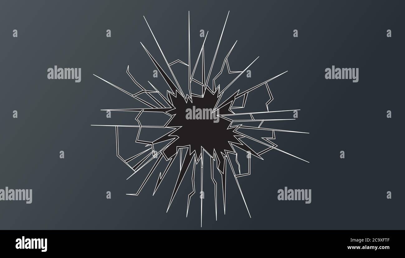 Glass splinter hand Stock Vector Images - Alamy