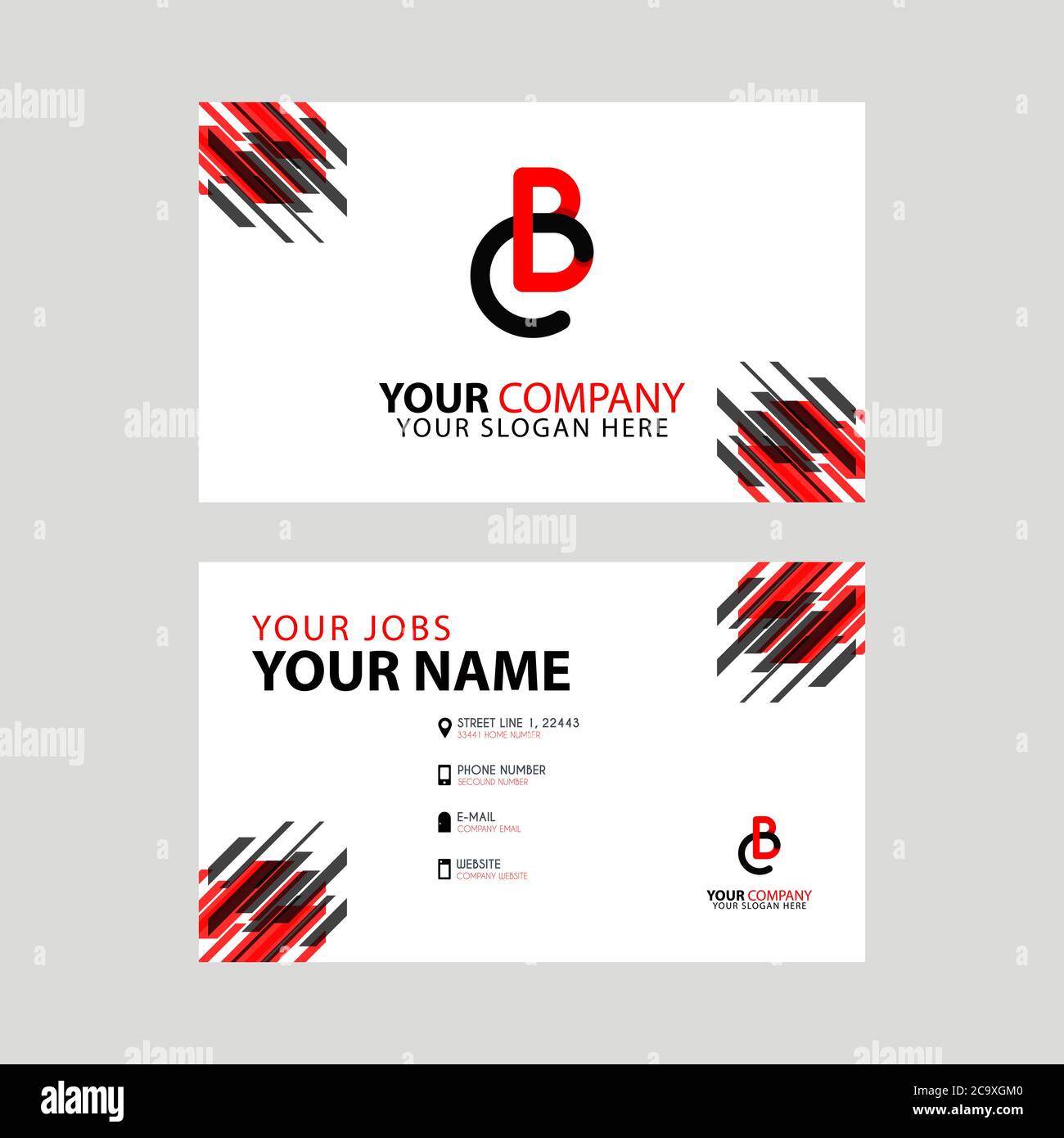 the CB logo letter with box decoration on the edge, and a bonus ...