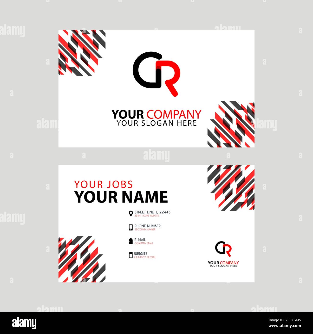 the CR logo letter with box decoration on the edge, and a bonus ...