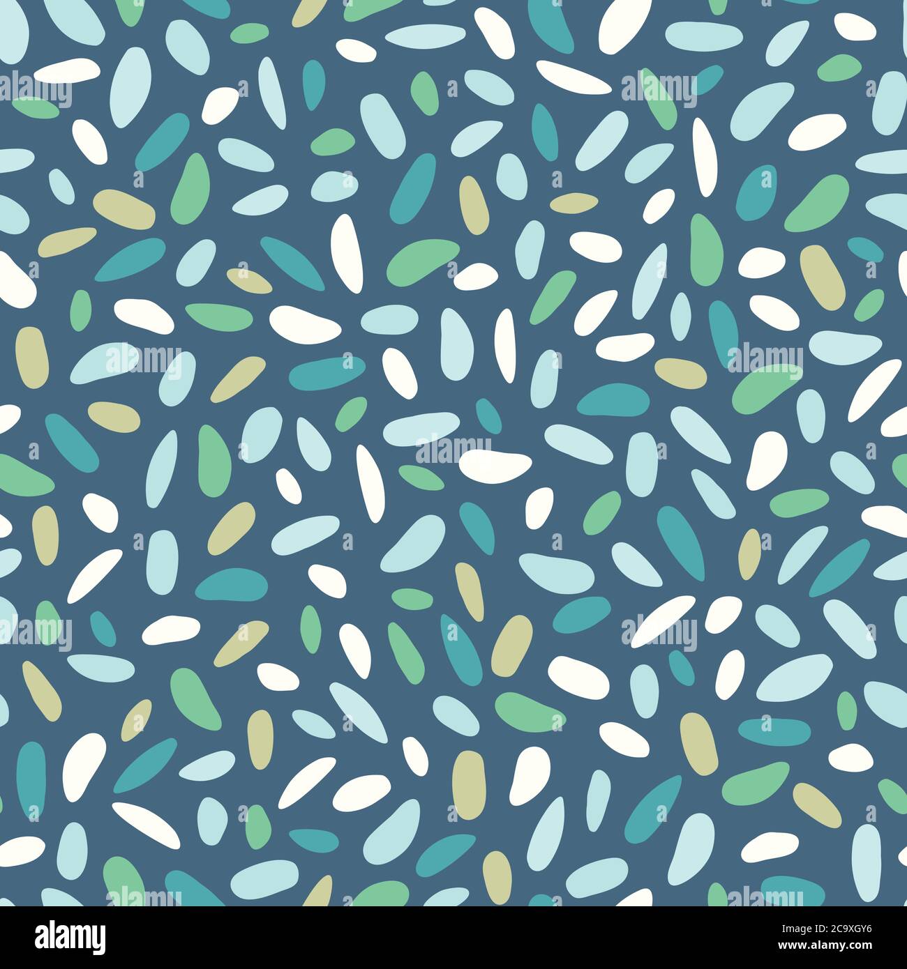 Abstract pattern design. Vector seamless repeat background of irregular ...