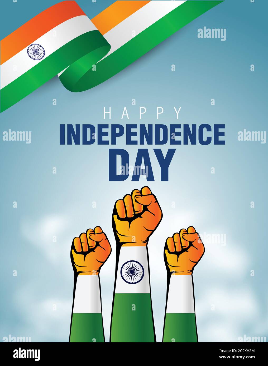 india happy independence day ,15th august Vector Illustration. Flag of ...