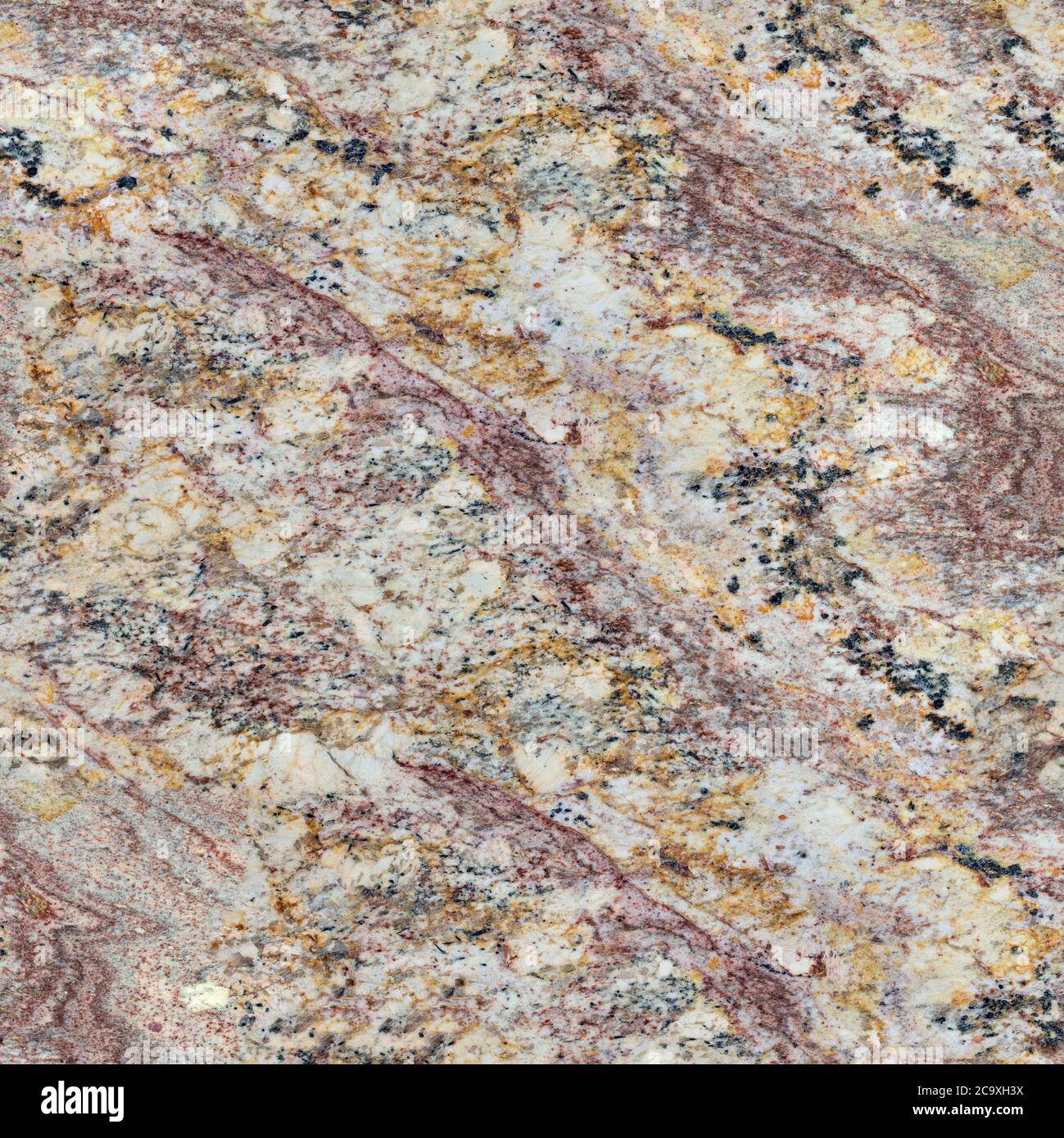 Close up of marble texture. Seamless square background, tile ready ...