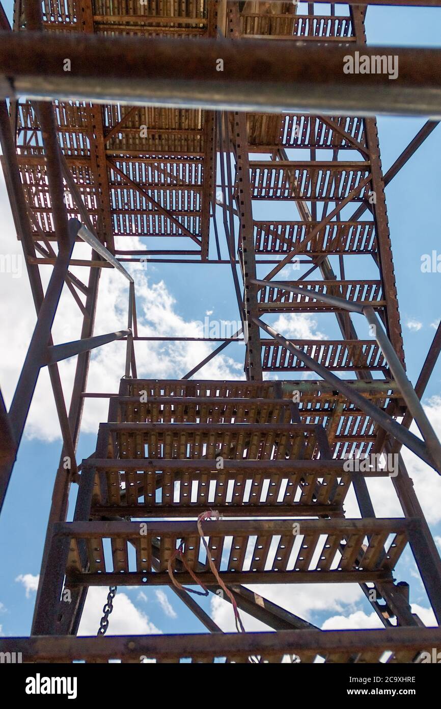 Broken metal ladder hi-res stock photography and images - Alamy