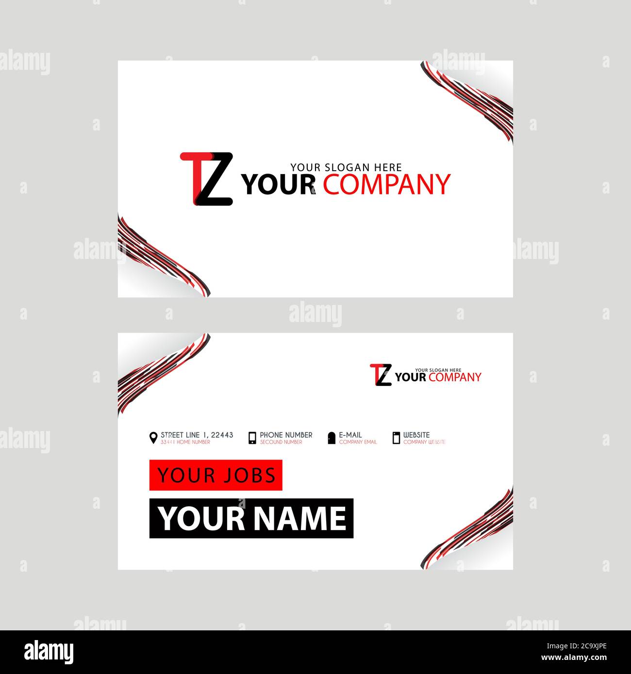 Tz clean logo Stock Vector Images - Alamy
