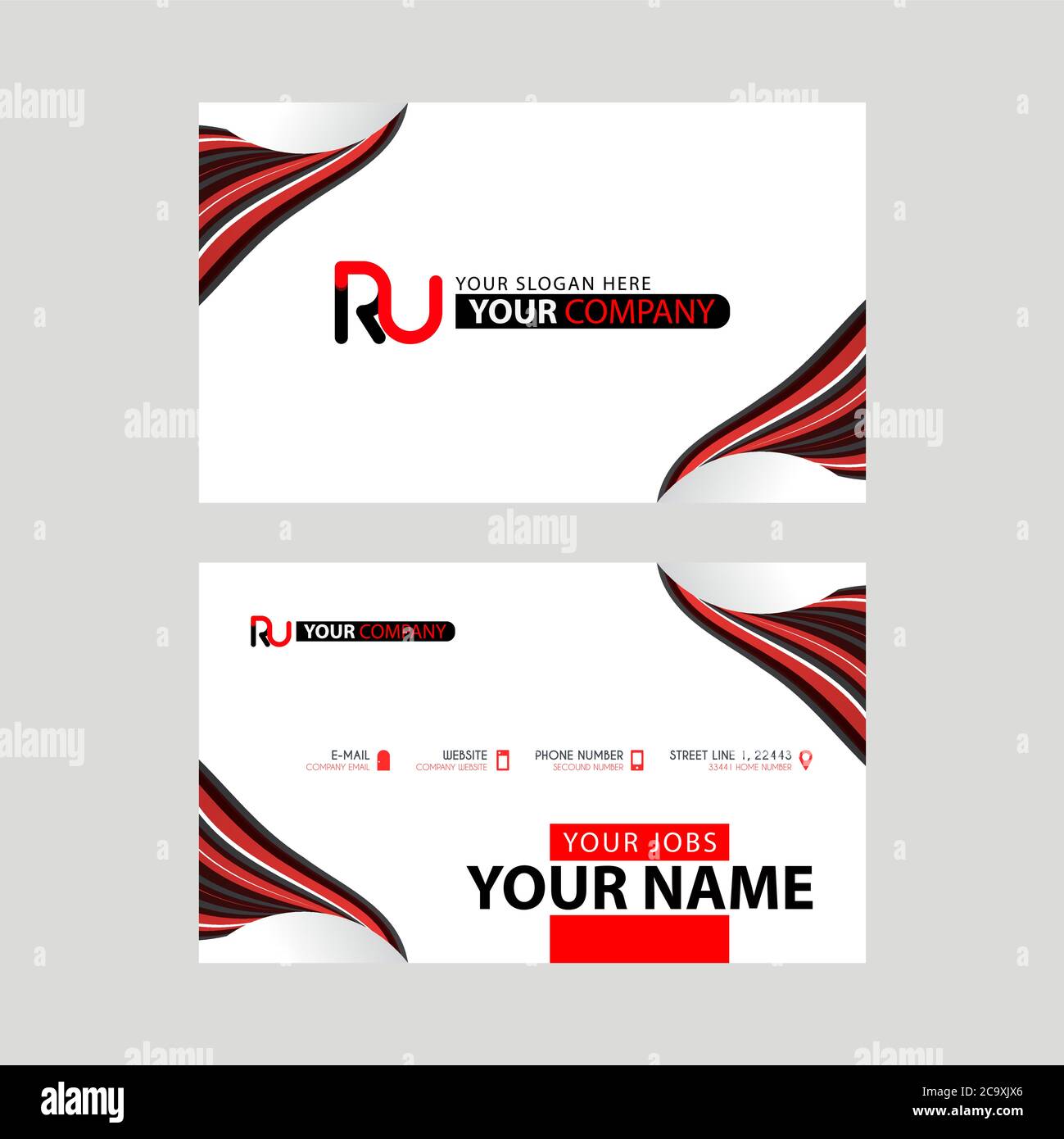 Black and white ru Stock Vector Images - Alamy