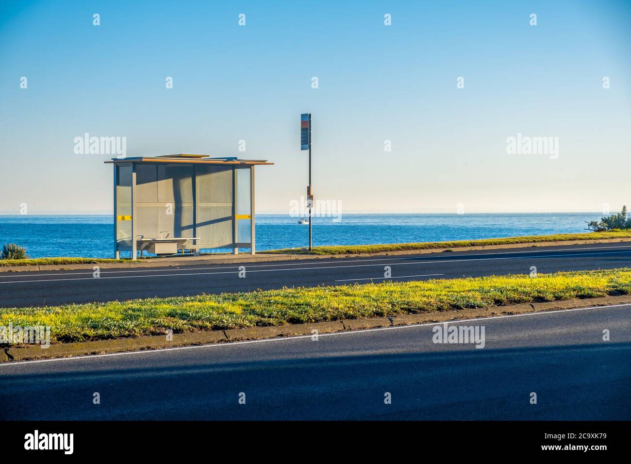 Bus stop sign australia hi-res stock photography and images - Alamy