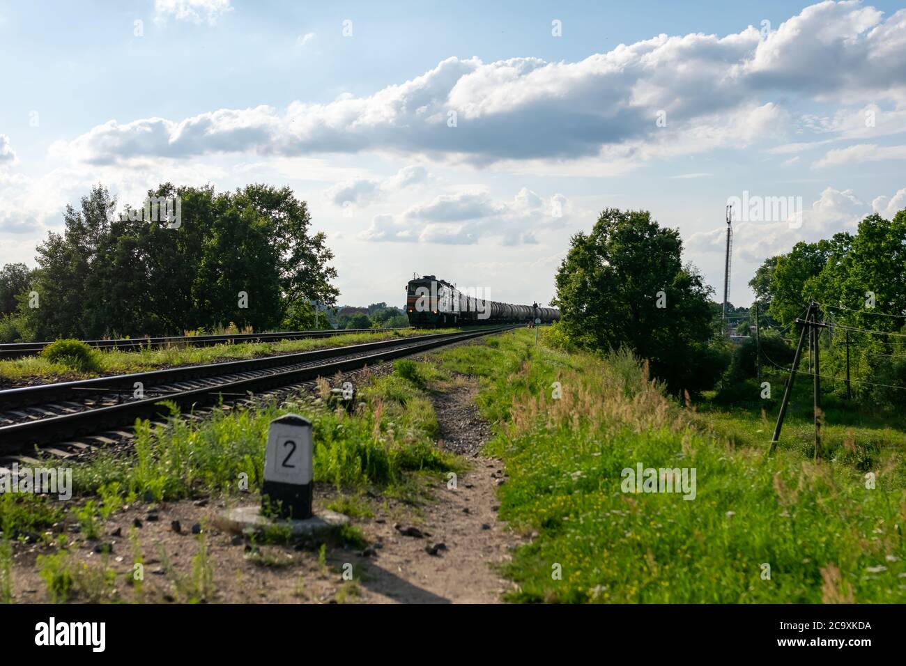 Old barrels on railway hi-res stock photography and images - Alamy